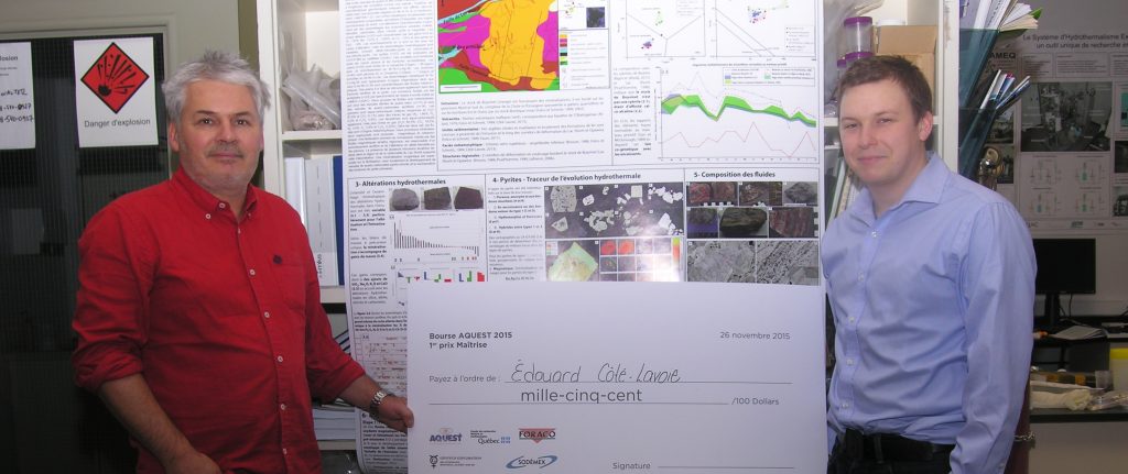 Édouard Côté-Lavoie, récipiendaire du premier prix niveau maîtrise du ...