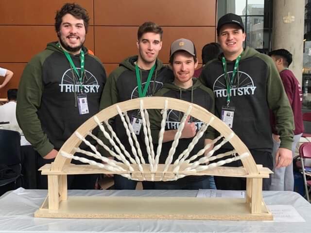 Troitsky Bridge Building Competition 2019 : une première place pour des ...